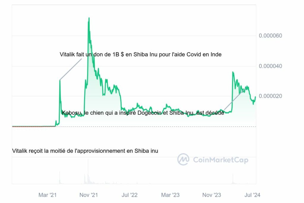 Shiba Inu (SHIB) fera une hausse jusqu'à 0,0003 $ selon un expert